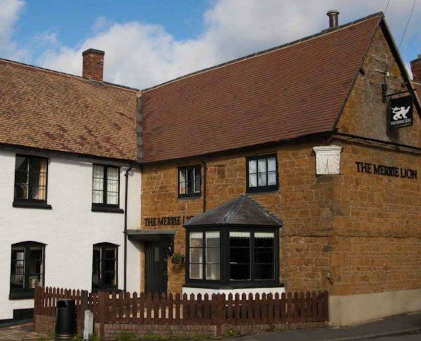 The Merrie Lion pub at Fenny Compton